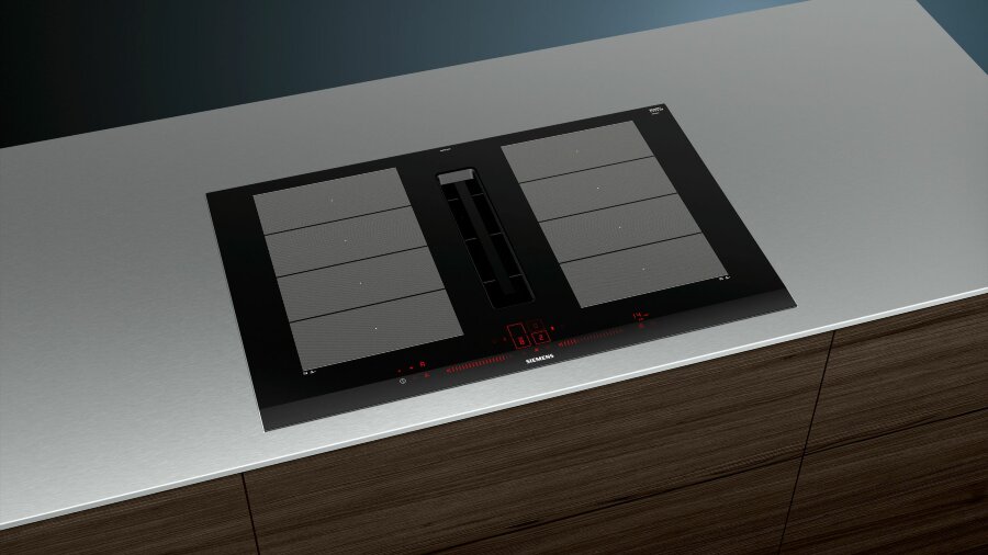 Варочная панель с интегрированной вытяжкой Siemens EX875LX67E Home ...